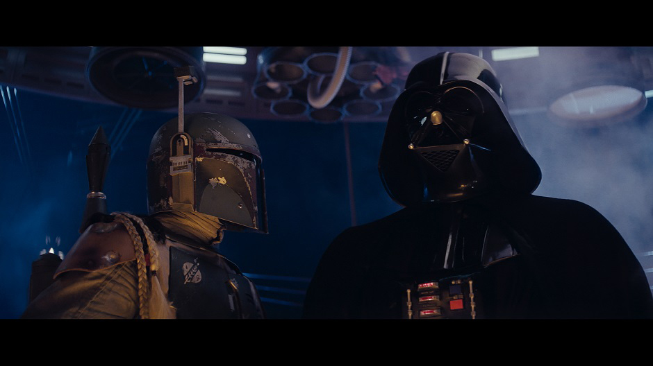 Star Wars limited edition 65-inch TV displayed at Star Wars Celebration