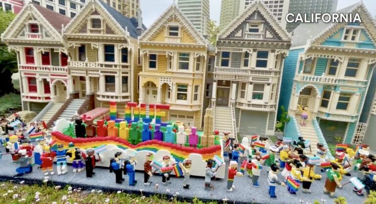 Legoland introduces the world’s longest Lego Pride parade