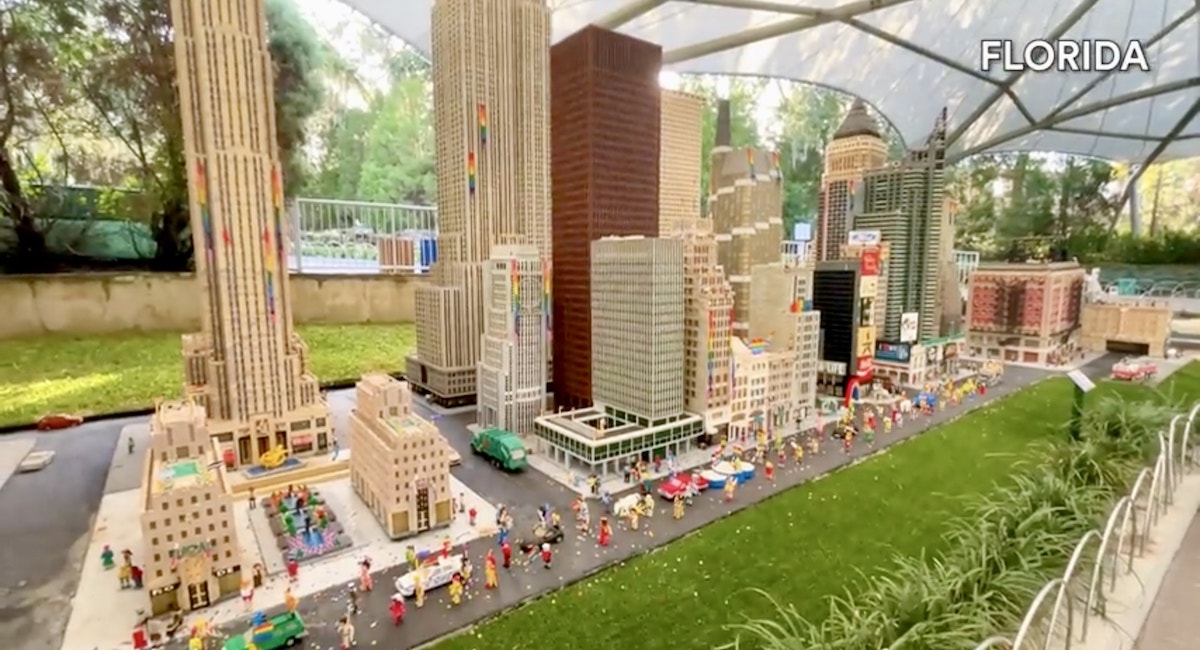 Legoland introduces the world’s longest Lego Pride parade