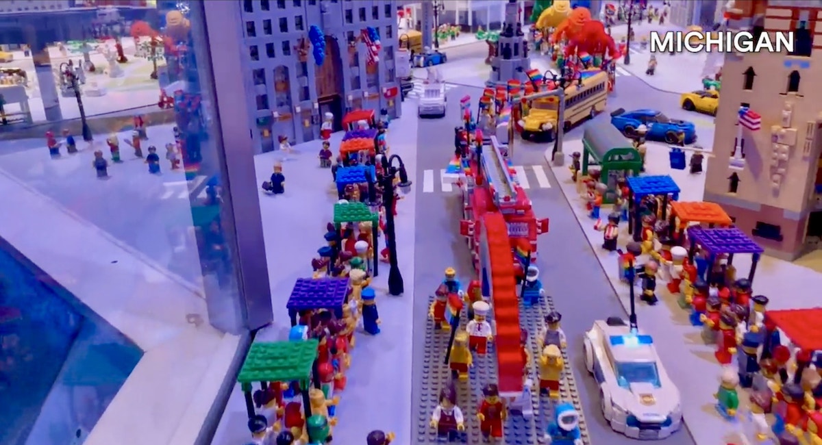 Legoland introduces the world’s longest Lego Pride parade