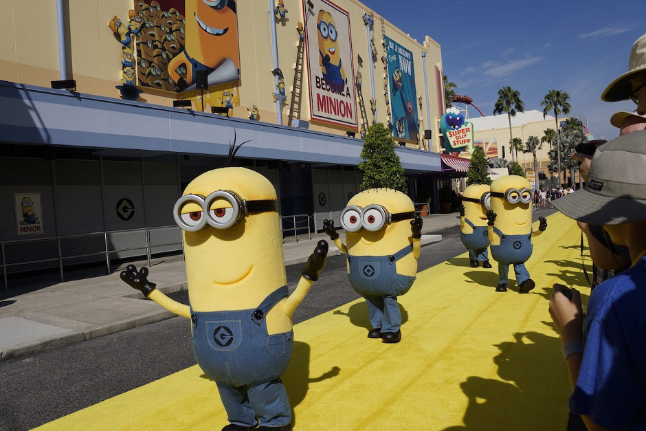 Hollywood becomes Minionwood in honor of ‘Minions: The Rise of Gru’