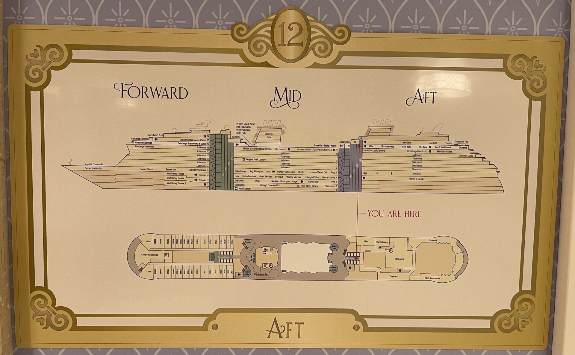 Disney Wish: Deck guide for the newest Disney ship