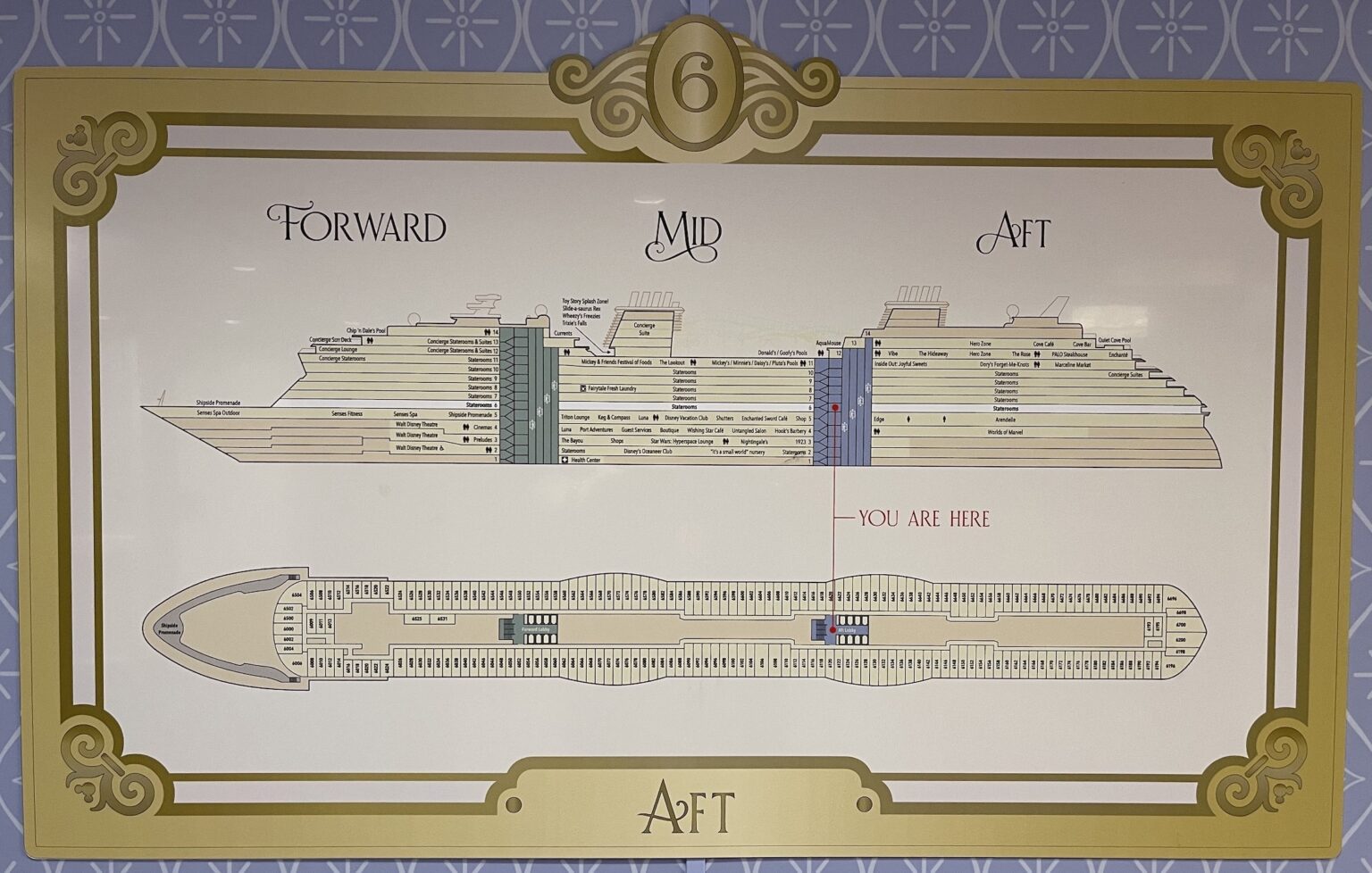 Disney Wish: Deck guide for the newest Disney ship