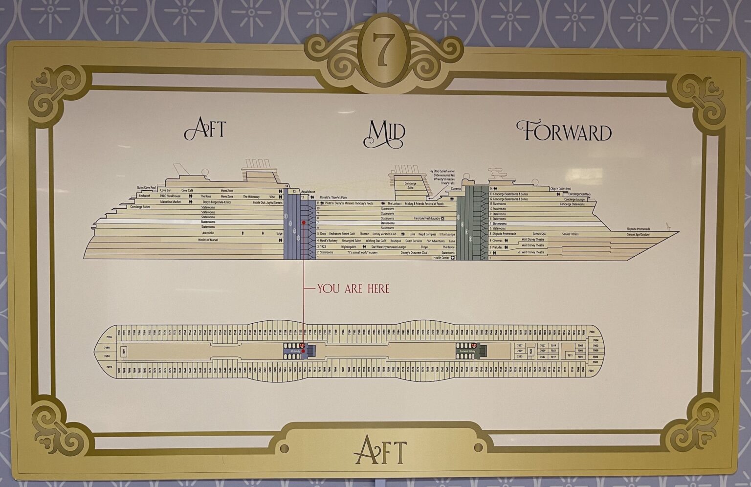 Disney Wish: Deck guide for the newest Disney ship