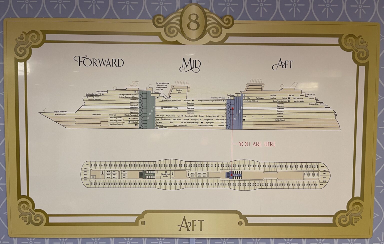 Disney Wish: Deck guide for the newest Disney ship