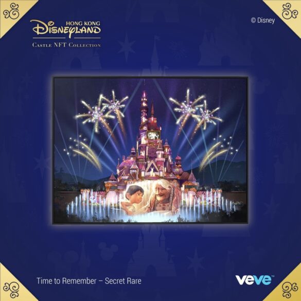 Disney NFT collections for Disneyland and Hong Kong Disneyland