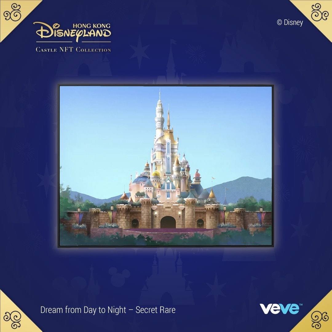 Disney NFT collections for Disneyland and Hong Kong Disneyland