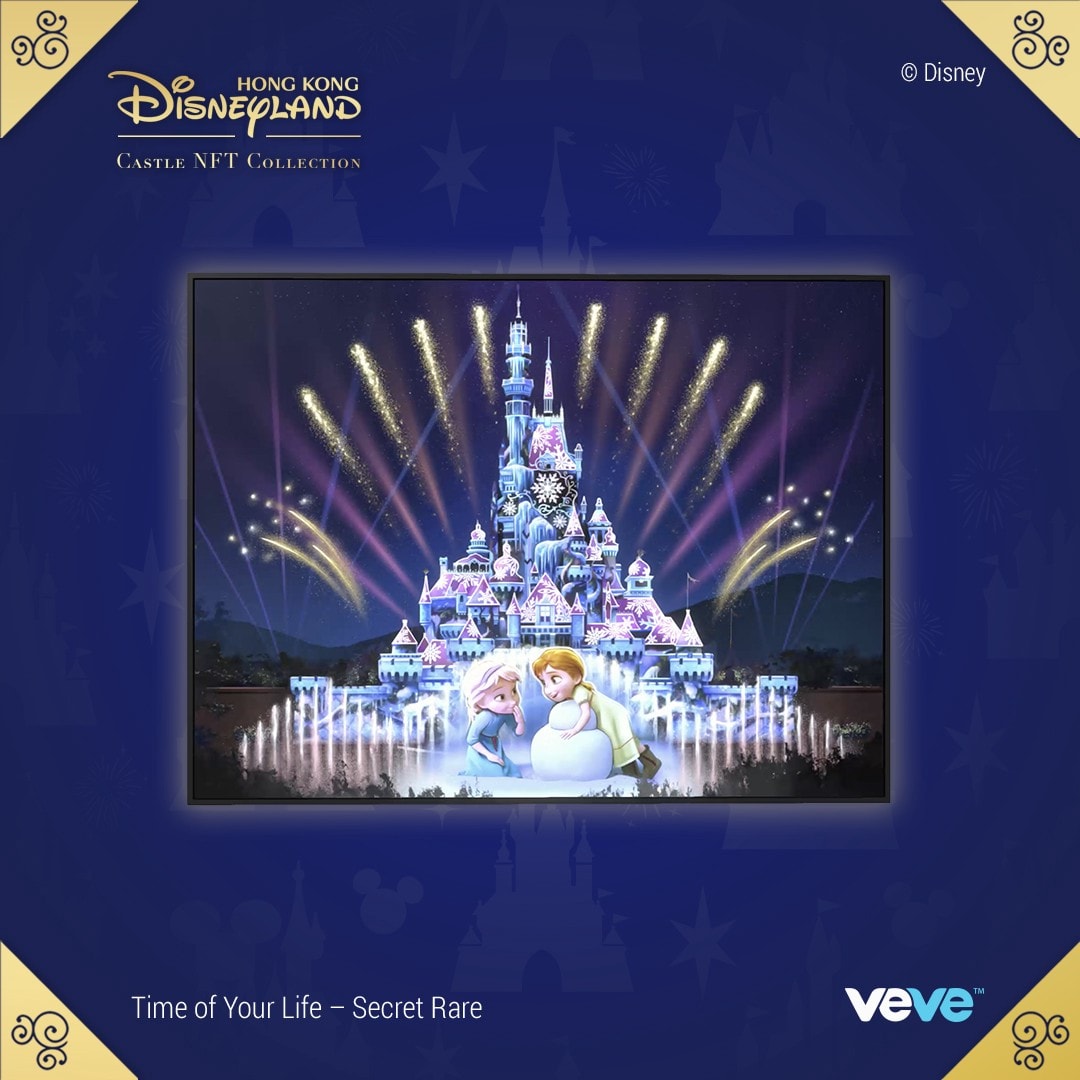 Disney NFT collections for Disneyland and Hong Kong Disneyland