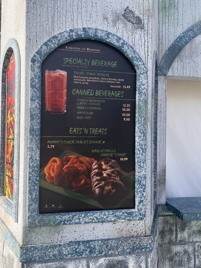 Halloween Horror Nights food is as gruesome as its houses
