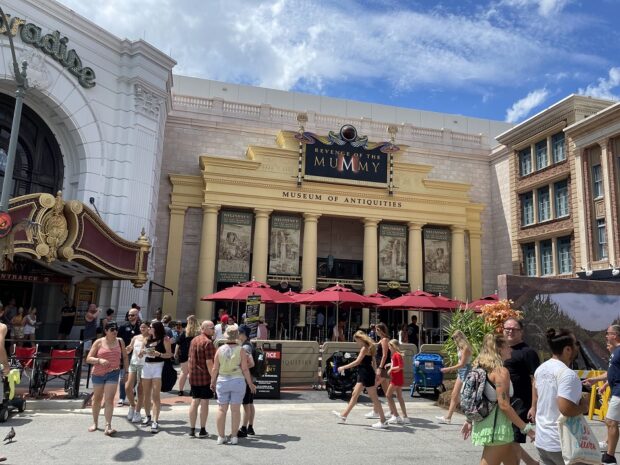 The Mummy rides again at Universal Studios!