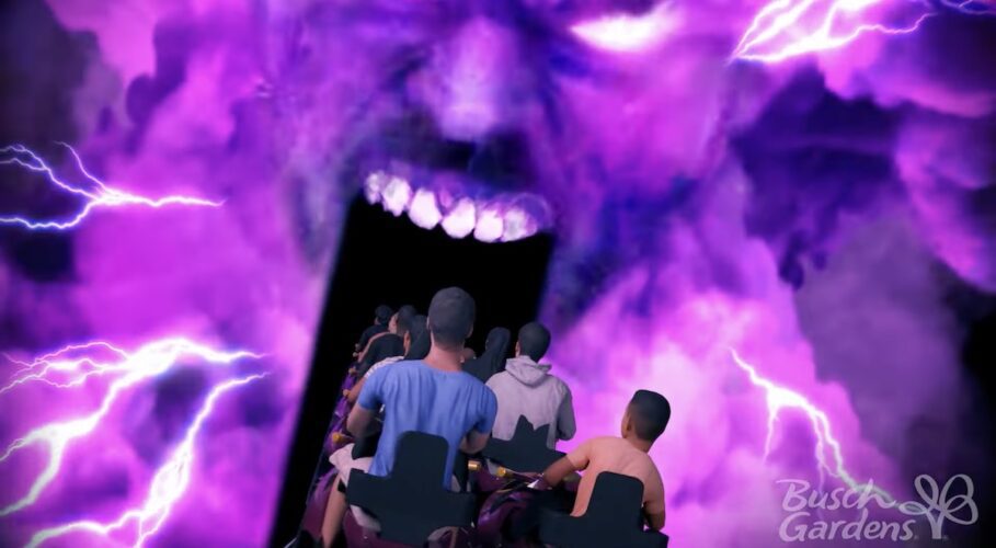 Busch Gardens announces DarKoaster all-indoor straddle coaster