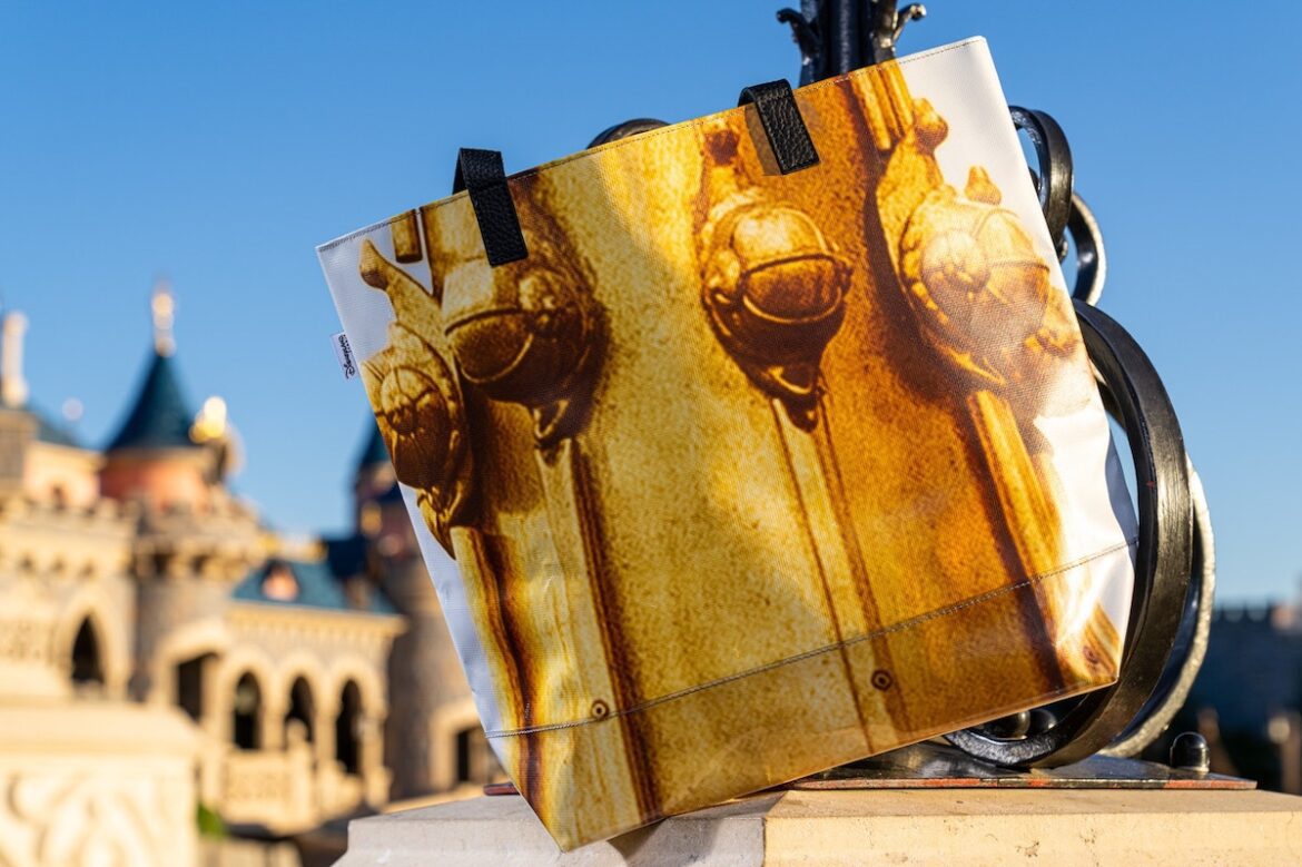 Disneyland Paris introduces upcycled castle tarp merchandise