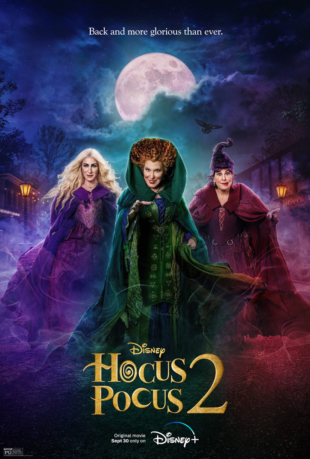 Review: The Sanderson Sisters are back in ‘Hocus Pocus 2’