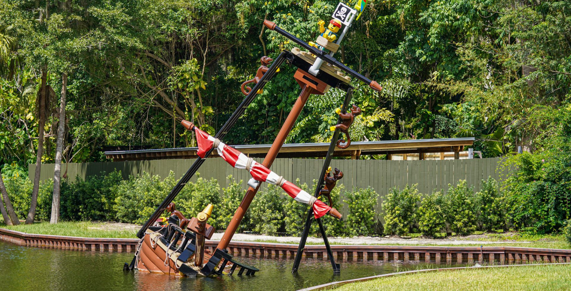 Legoland Florida Pirate River Quest attraction construction update