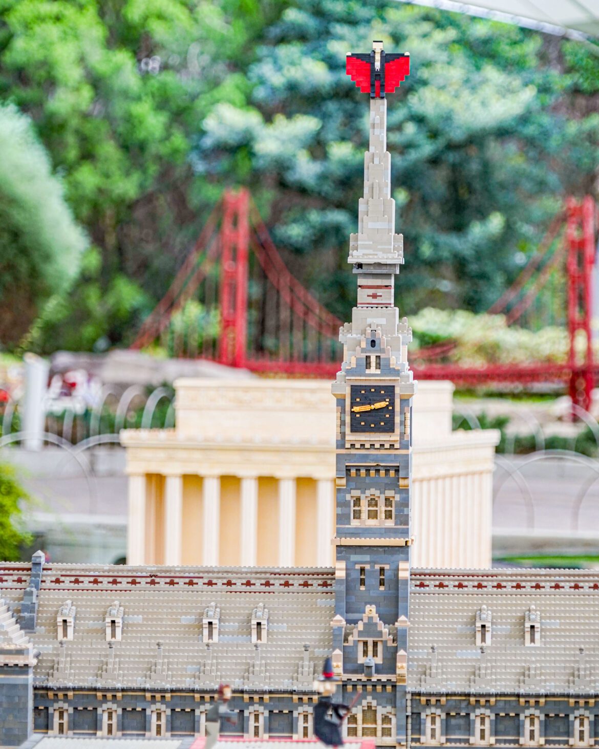 Lego Miniland USA given Halloween overlay at Legoland Florida