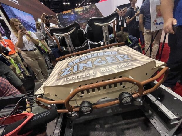 Worlds of Fun unveils Zambezi Zinger ride vehicle at IAAPA Expo