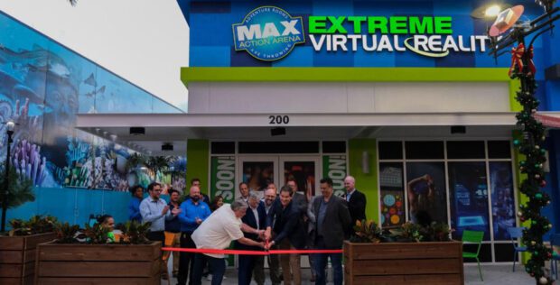 Max Action Arena opens at ICON Park with Axe Throwing and VR