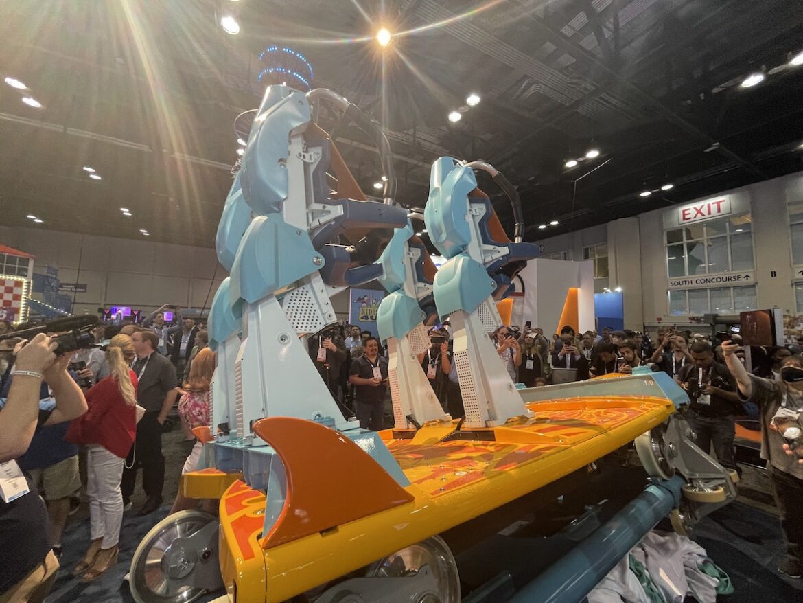 Pipeline vehicle revealed for SeaWorld Orlando’s seventh coaster