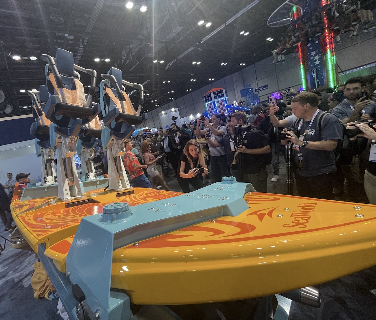 Pipeline vehicle revealed for SeaWorld Orlando's seventh coaster ...