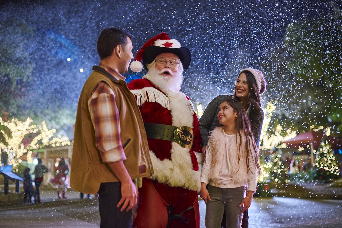 SeaWorld San Antonio holiday light display is the largest in Texas