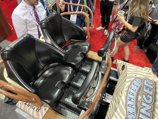 Worlds of Fun unveils Zambezi Zinger ride vehicle at IAAPA Expo