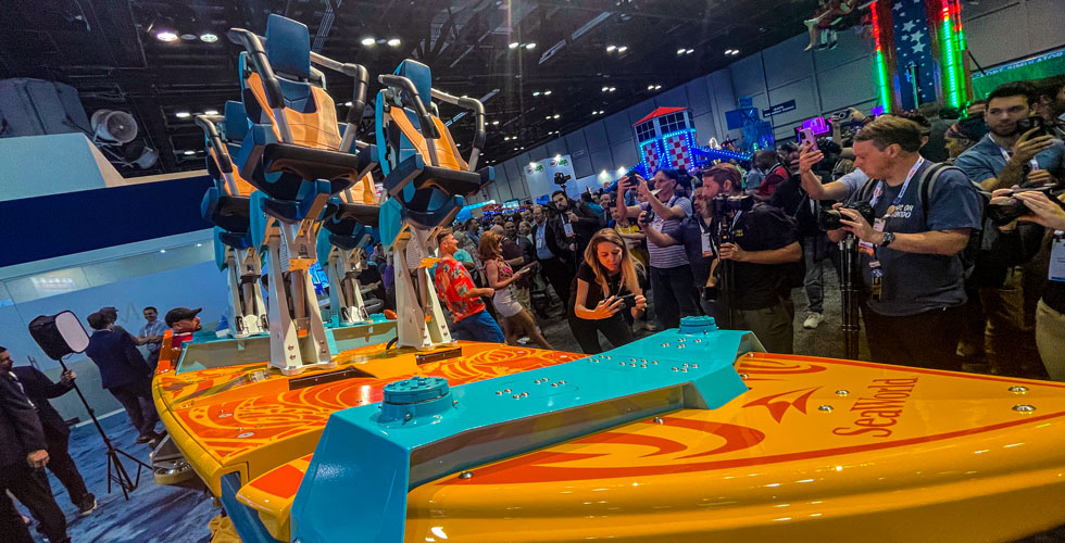 Pipeline vehicle revealed for SeaWorld Orlando's seventh coaster ...