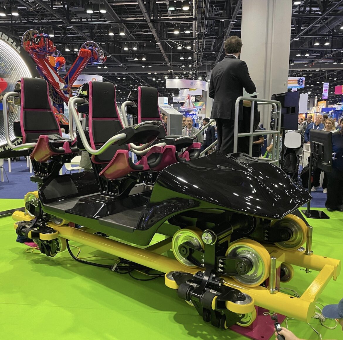 Zamperla Lightning train revealed at IAAPA