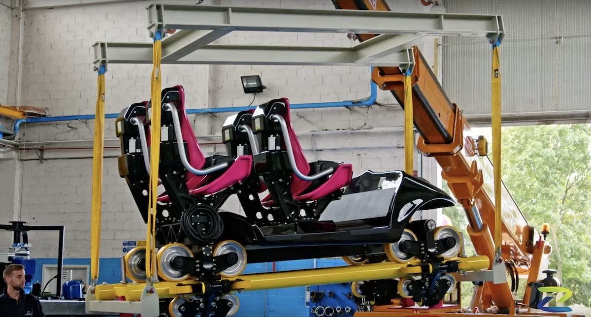 Zamperla Lightning train revealed at IAAPA