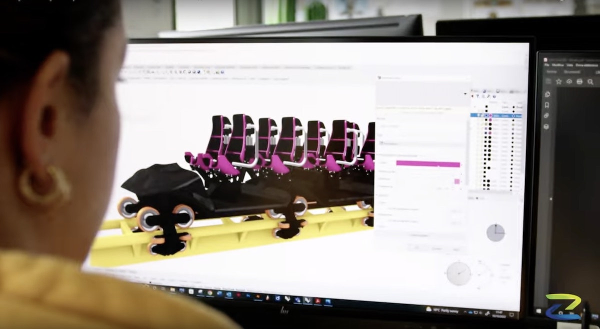 Zamperla Lightning train revealed at IAAPA