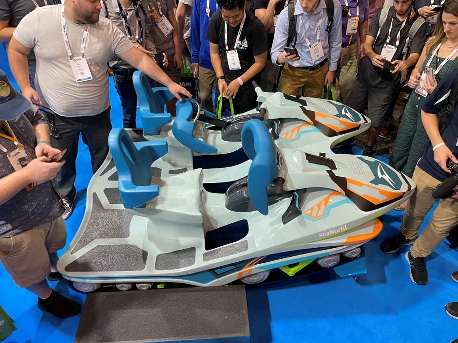 SeaWorld San Diego had revealed ride vehicles for Arctic Rescue