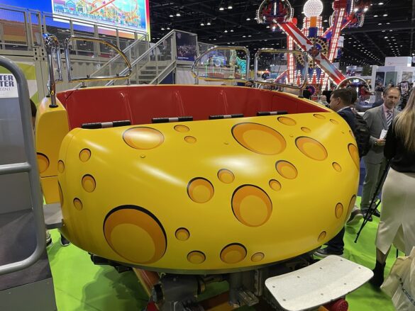 Cedar Point unveils its new Wild Mouse coaster ride vehicle