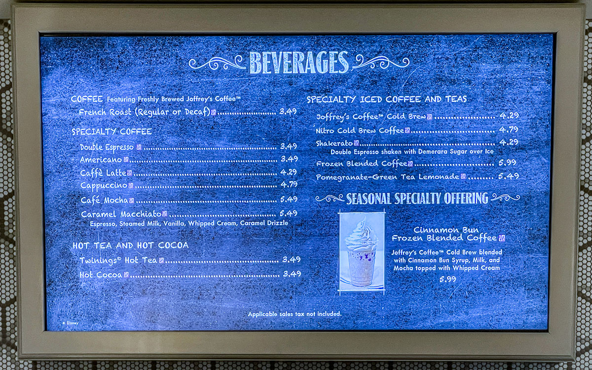 Review: Bland Carousel Coffee shop opens at Disney Boardwalk