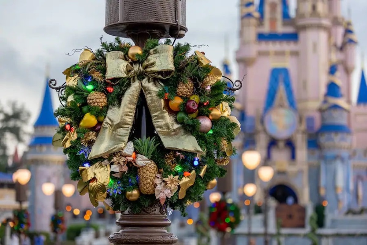 Eight festive facts about Walt Disney World’s holiday décor