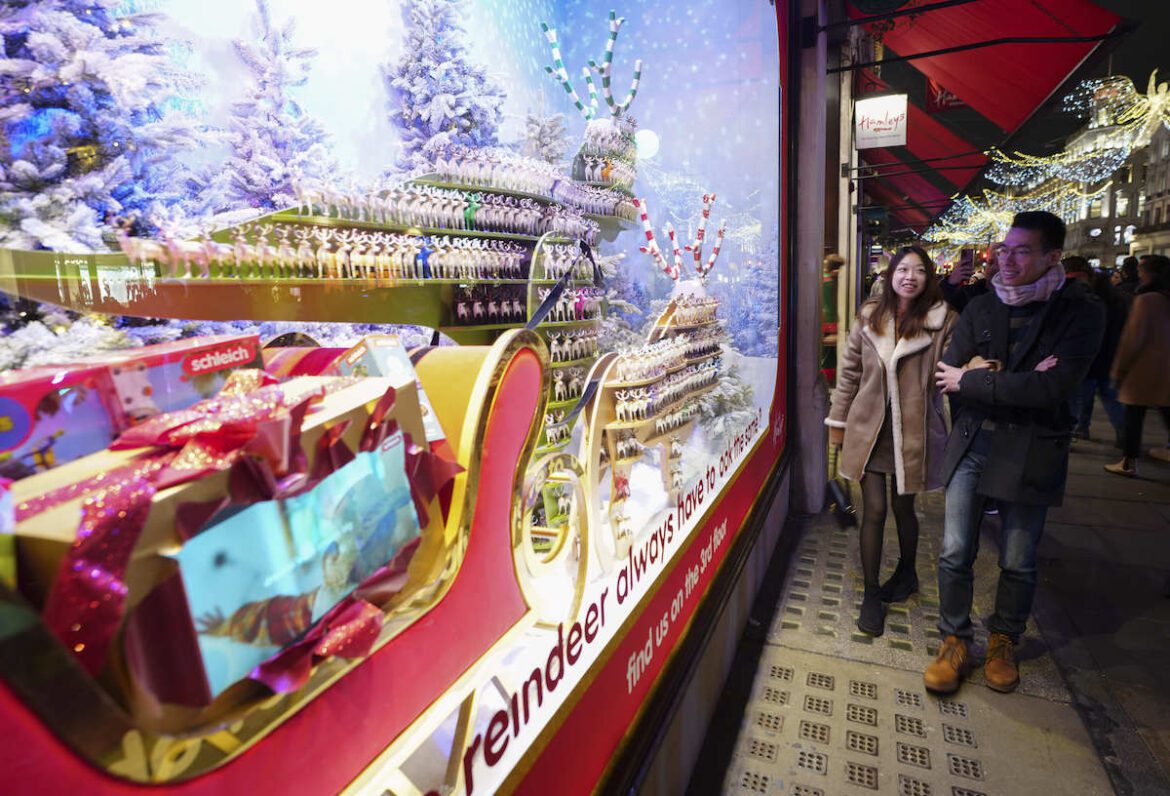 London's Top 10 Christmas window displays