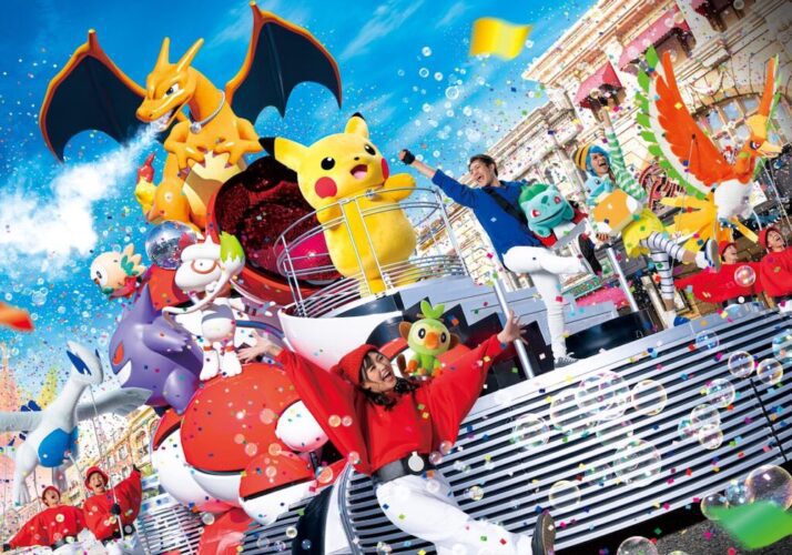 New Universal Studios Japan parade marks debut of Super Mario and Pokémon