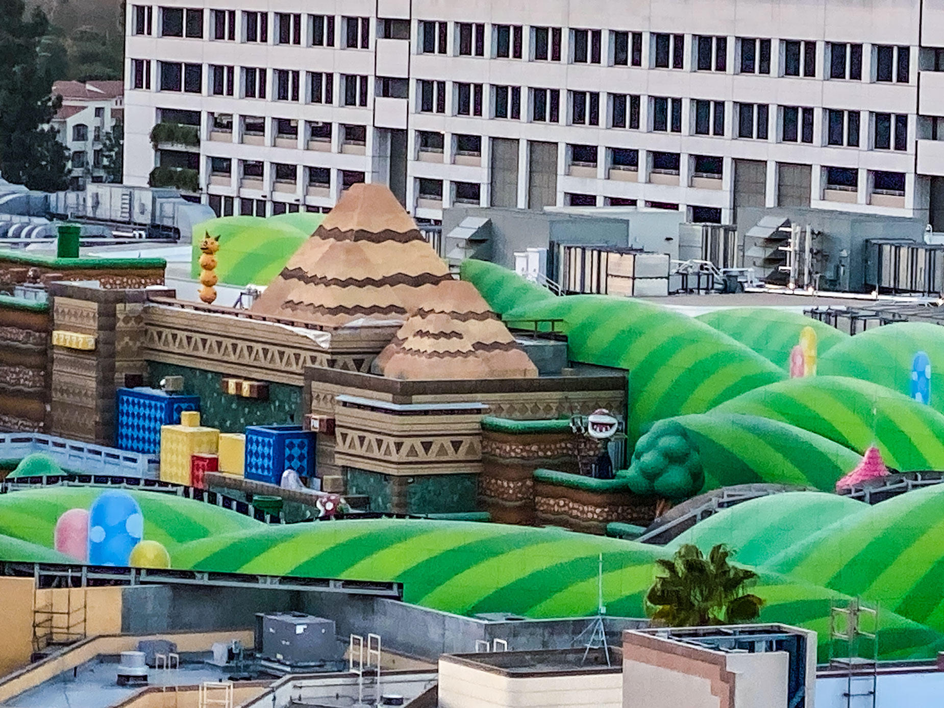 Nintendo construction leaps forward at Universal Studios Hollywood