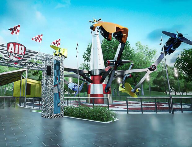 Photo Tour: Construction ramps up at Carowinds’ Aeronautica Landing