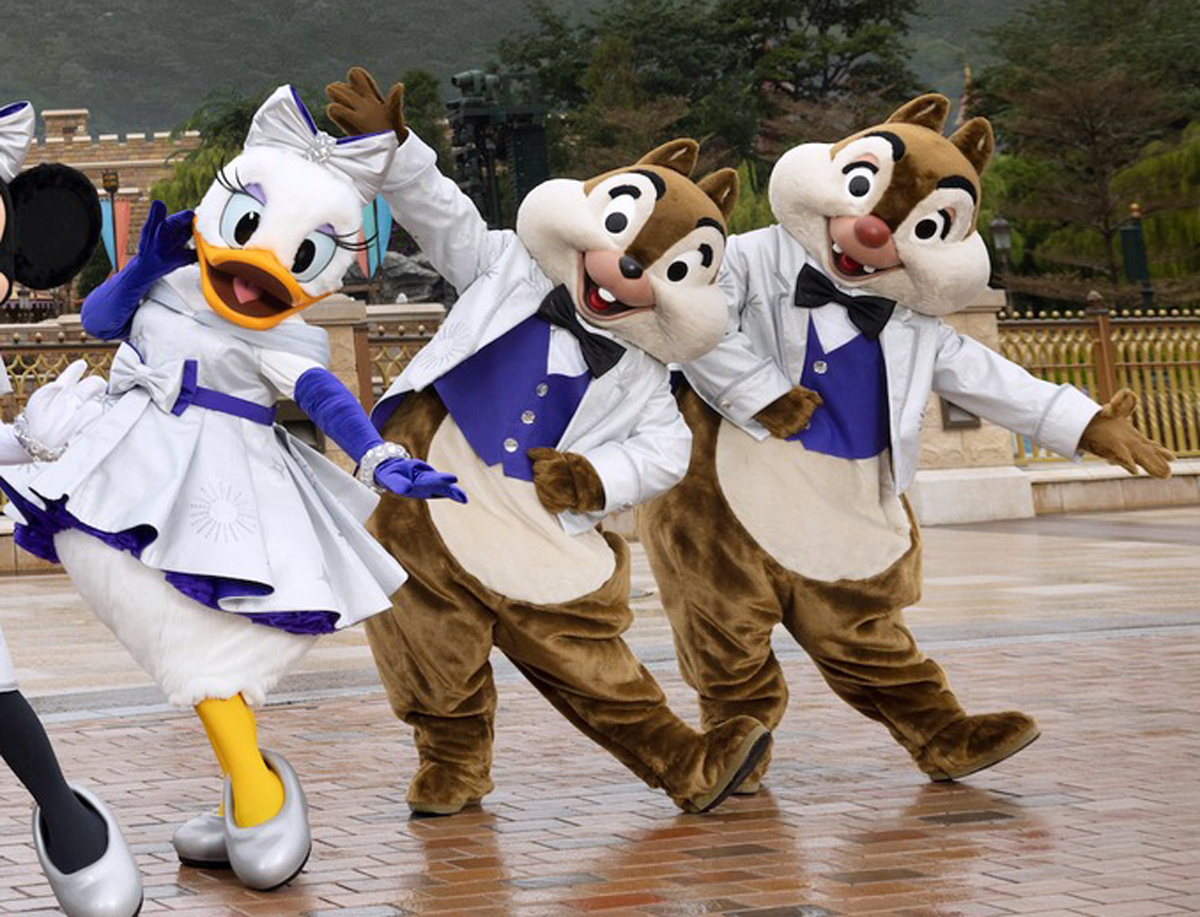 Disney 100 character costumes debut at Hong Kong Disneyland