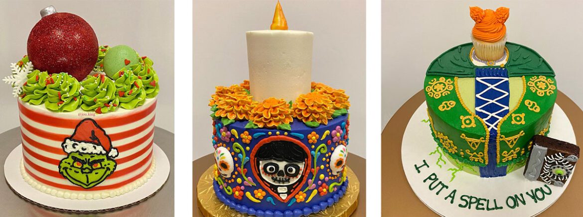 Pastry artist designs eye-catching Disney and pop culture cakes