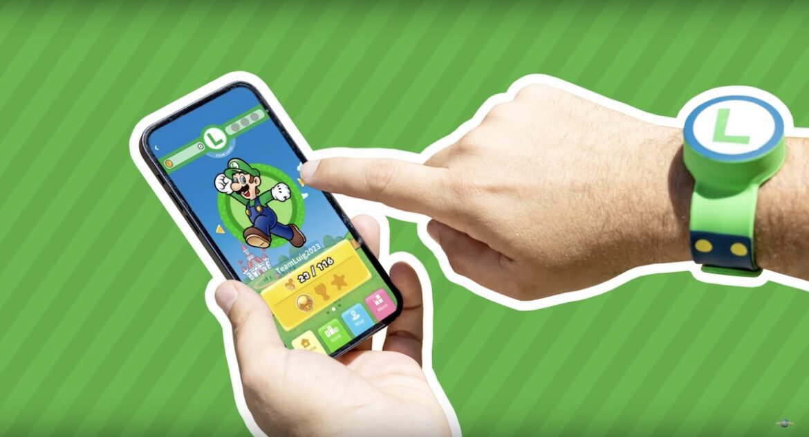 How do Power-Up Bands work in Super Nintendo World?