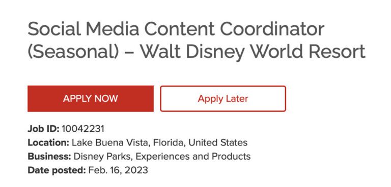 Disney is hiring influencers to join marketing and TikTok team