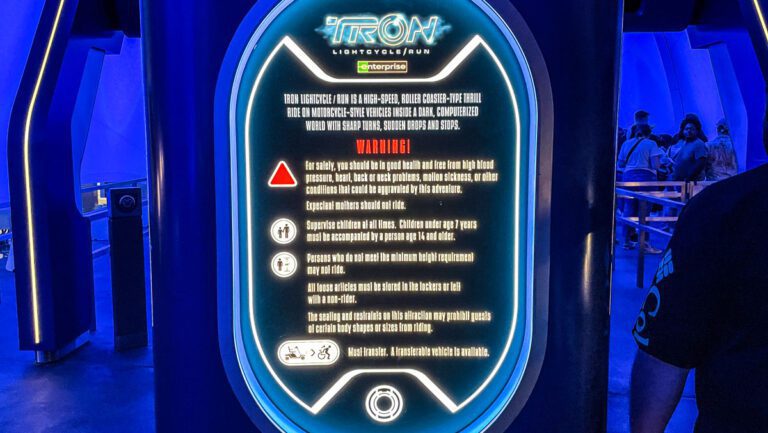 Tron Lightcycle / Run at Magic Kingdom – What you need to know