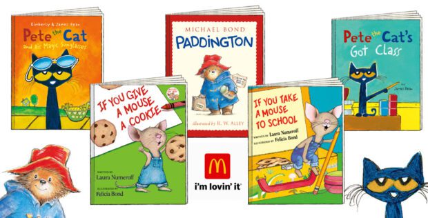 HarperCollins nostalgic books Happy Meal now at McDonald's
