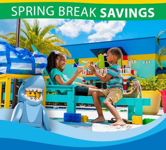 Florida residents can save 20% on Legoland spring break package