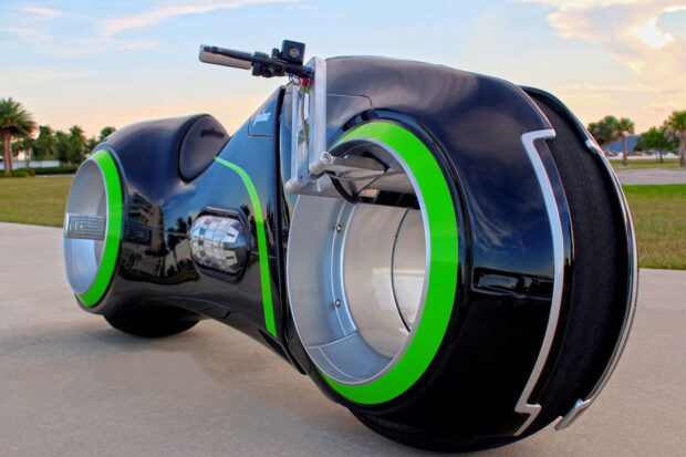 Real world Tron Lightcycle for sale, starting at $100,000
