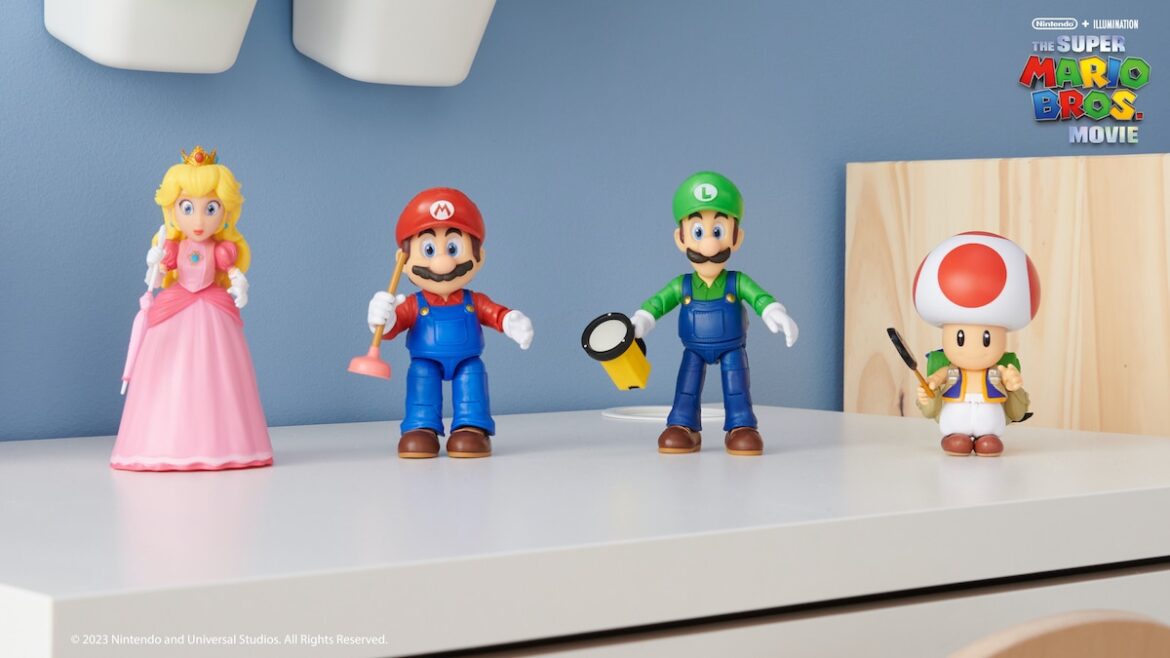 Ya-hoo! New Super Mario Bros. Movie toys launch ahead of film