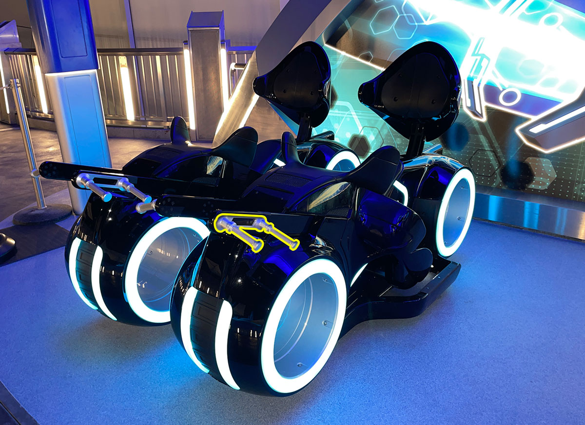 Will I fit on Tron Lightcycle / Run roller coaster?