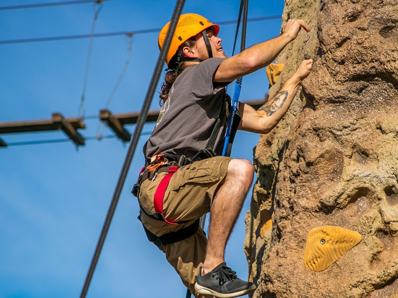 Climb, swing, and zip over Gatorland in ‘Croc Rock’ experience