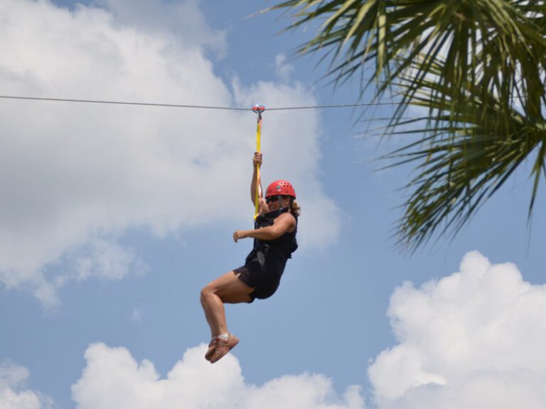 Climb, swing, and zip over Gatorland in ‘Croc Rock’ experience