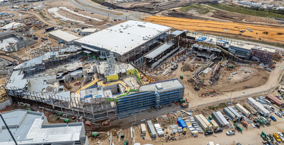 Huge progress on five roller coasters at Universal's Epic Universe